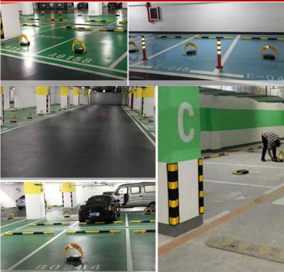 中国 Hot sell O shape 180 degree anti-collision thicken Remote Control parking lock automatic parking lock 販売のため