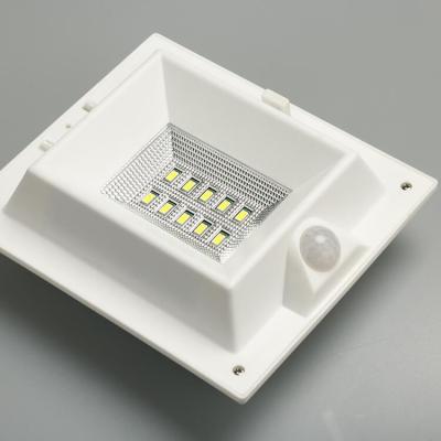 China 300lm/w 3.2v Small Led Solar Pir Motion Sensor Light / Solar Powered Pir Garden Lights for sale