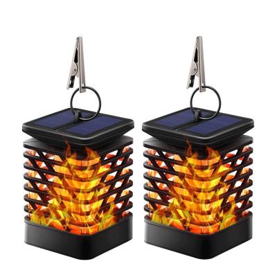 Cina Torce solari della fiamma di 3500K 40LM LED delle lanterne solari senza fili bianche calde del giardino in vendita