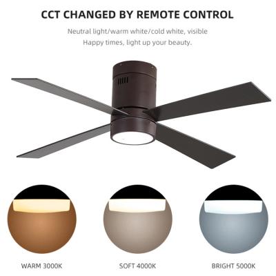 Cina ventilatore da soffitto moderno di stile della pala del metallo di 65W 48Inch 4 in vendita