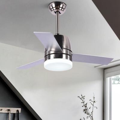Cina ventilatore da soffitto a 36 pollici del metallo della pala del ferro 3 della luce del ventilatore da soffitto di 65W 3000K in vendita