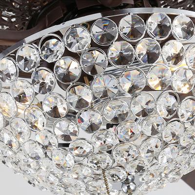 Cina Pala luminosa eccellente cinque 2000 ventilatori da soffitto di pala del metallo del lume per la cucina 65Watt in vendita
