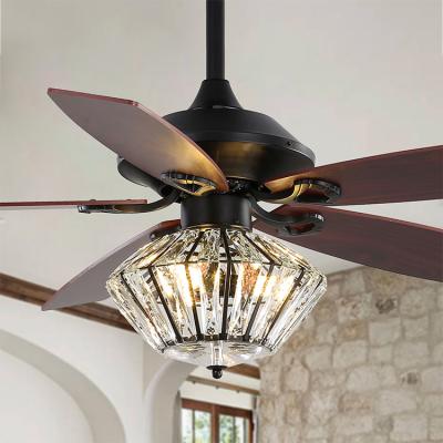 Cina ventilatori da soffitto decorativi/luminosità eccellente del salone di 65W 120V ventilatore da soffitto frizzante in vendita
