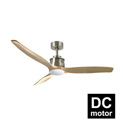 Cina Motore di legno a 52 pollici di CC delle pale della luce 3 del ventilatore da soffitto del salone 40w della decorazione in vendita