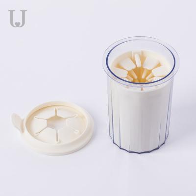 Cina Cane immagazzinato su misura Paw Cleaner Cup/tazza lavanda dei piedi dell'animale domestico in vendita