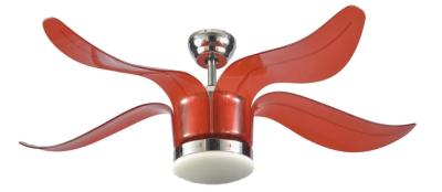 Cina Ventilatore da soffitto dell'interno economizzatore d'energia delle pale di ventola di raffreddamento 4 del motore elettrico 52Inch con le luci in vendita