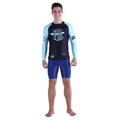 China High-elastic Lycra Men's swimwear  &printed  men's surfing suit&Anti-UV 50+ diving suit for boyl's for sale