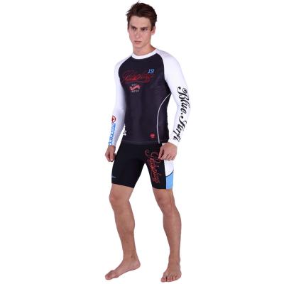 China Brand High-elastic Lycra Men's swimwear  &printed  sportswear &Anti-UV 50+ diving suit for boy's for sale