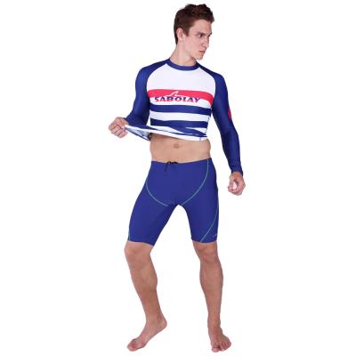 China NV611  Lycra swimwear  &200g fabric durable High-elastic sportswear &UV 50+ surfing suit  for men's for sale