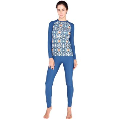China Brand  Long sleeve  lycra swimwear &200g fabric durable High-elastic sports wear &UV 50+ diving suit for sale