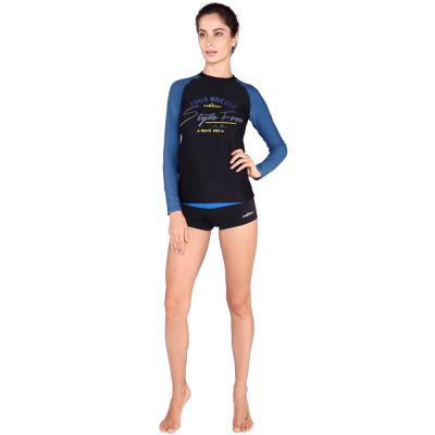 China Long sleeve   black swimwear &200g fabric durable High-elastic sportswear &UV 50+ diving suit for sale