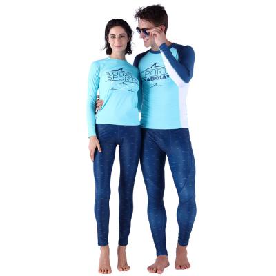 China Long sleeve bright colour swimwear &200g fabric durable High-elastic sportswear &UV 50+ diving suit for sale