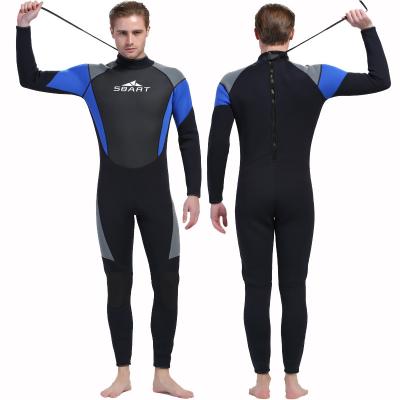 China Keep warm long  sleeve  wetsuit &3mm neoprene material diving suit&men's diving suit for sale