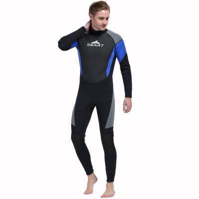 China Keep warm long  sleeve  wetsuit &3mm neoprene material diving suit&men's diving suit for sale