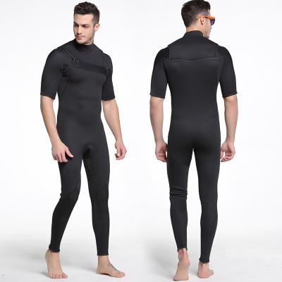China with front zipper wetsuit &3mm neoprene material diving suit&men's 3mm sportswear for sale