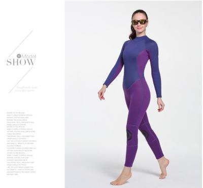 China Hot sale  neoprene wetsuit &3mm one-piece neoprene  diving suit&super stretch men's 3mm sportswear for sale