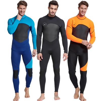 China Breathable 3mm  neoprene wetsuit & one-piece neoprene  diving suit&super stretch men's surfing suit for sale