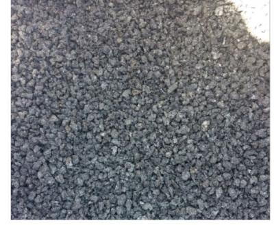 Cina 0,05% carboni fissi 98,5% a basso tenore di zolfo del coke di petrolio grafitizzati S 0.5mm-5mm in vendita