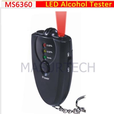 China Mini Keychain Alcohol Tester MS6360 for sale