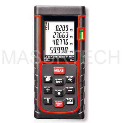 China 197ft Laser distance meter Rangefinder Digital Range Finder 60m Area-volume-Angle hunting for sale
