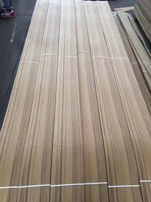 China Quarter Cut Burma Teak Natural Wood Veneer for sale