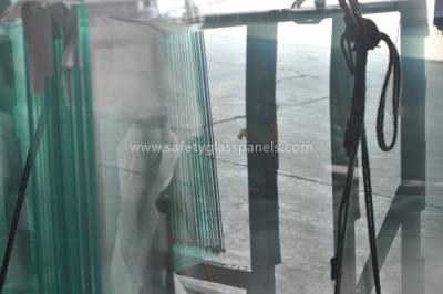 Fencing French Green Laminated Security Glass With High Temperature
