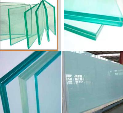 China Crystal Base Swimming Pool Fence Glass With Polished Edge for sale