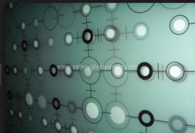 Cina Serigrafia verde chiaro di Digital su vetro, porte di vetro commerciali in vendita