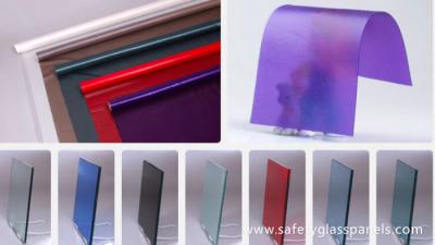 Cina Film riflettente di vetro colorato di 0.38mm PVB per vetro automobilistico/architettonico in vendita