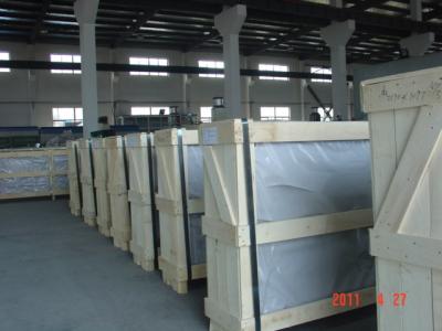 Cina le porte temperate 10mm degli occhiali di protezione con i ritagli per i montaggi della toppa guadano il colore blu in vendita