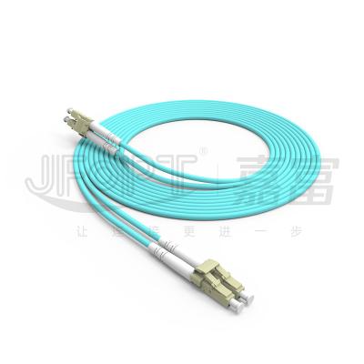 Cina Acqua mista a fibra ottica duplex del cavo di toppa di LC-LC 50/125 3.0mm di LSZH in vendita