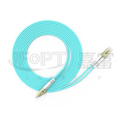 Cina Acqua mista a fibra ottica duplex del cavo di toppa di LC-LC 50/125 3.0mm di LSZH in vendita