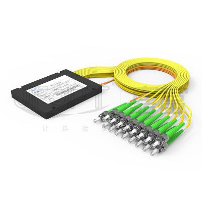 China ABS Box Type PLC Optical Splitter Plastic Box Enclosure Splitting 2-64 Channels for sale
