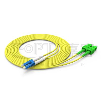 Chine LC - correction optique de fibre de St E2000 de Sc FC attacher perte de rendement élevé à plusieurs modes de fonctionnement de perte de mode unitaire la basse à vendre