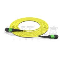 China Switchable Polarity MPO patch cable With A/B Polarity Conversion And Key Reversal for sale