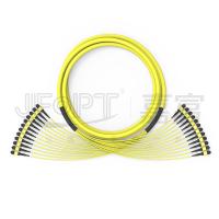 China Switchable Polarity MPO patch cable With A/B Polarity Conversion And Key Reversal for sale