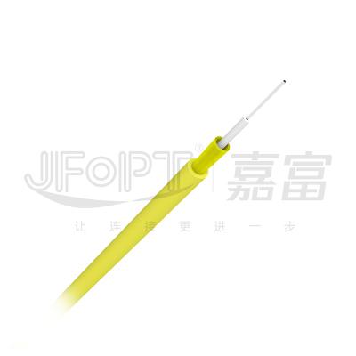 Cina UL del PVC dell'interno LSZH del filato di Aramid del cavo a fibre ottiche del singolo centro di 3.0mm ignifuga in vendita