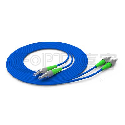 Chine mode unitaire optique blindé 3.0mm d'intérieur de PVC LSZH du schéma 8 de noyaux du câble 2 de fibre de 2.0mm à plusieurs modes de fonctionnement à vendre