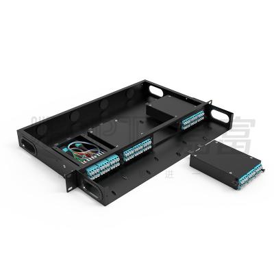 Chine 1U 19 pouces 4 * 24 noyau MPO module de panneau de patch Box 96 boîte de distribution de noyau à vendre