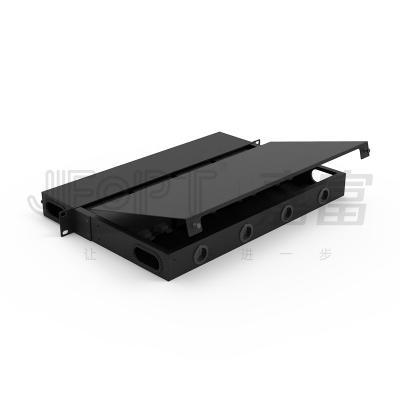 Chine 1U 19 pouces 4 * 24 noyau MPO module de panneau de patch Box 96 boîte de distribution de noyau à vendre