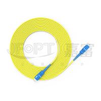 China SC Fiber Optic Patch Cord Simplex Duplex 2.0mm LSZH Custom Length for FTTH FTTX Network for sale