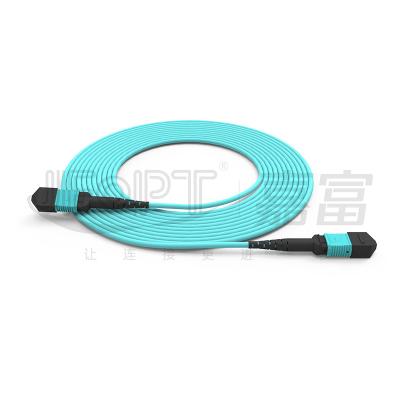 Cina 10 Gigabit MPO conncetor patch cord per la connessione del segnale ottico in sala computer Fibra ottica veloce e connessione in vendita