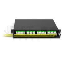 China JFOPT 1U 96-Core MPO Patch Panel High Density Fiber Optic Distribution Box for sale