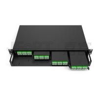China JFOPT 1U 96-Core MPO Patch Panel High Density Fiber Optic Distribution Box for sale