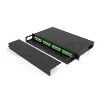 China JFOPT 1U 96-Core MPO Patch Panel High Density Fiber Optic Distribution Box for sale