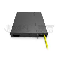 China JFOPT 1U 96-Core MPO Patch Panel High Density Fiber Optic Distribution Box for sale