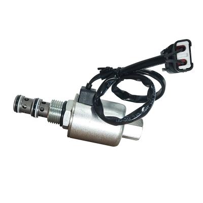 China 6D95 Engine Rotating Solenoid Valve 20y-60-11713 20y6011713 Komatsu PC220-5 P200-5 PC100-5 Excavator Solenoid Parts for sale