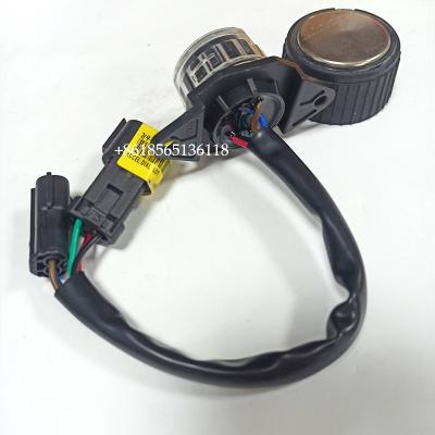 China Throttle Knob Switch Accel Dial 21Q4-20812 21Q420812 For R60-9 R200-9 R210-9 R305 R180LC9 Excavator for sale