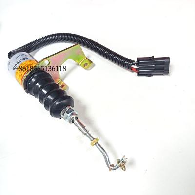 Cina 3974947 SA-3742-12 12V Stop Solenoid Valve for Cummins 6BT 5.9 Engine in vendita