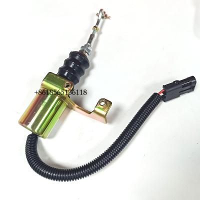 Cina 3974947 SA-3742-12 12V Stop Solenoid Valve for Cummins 6BT 5.9 Engine in vendita